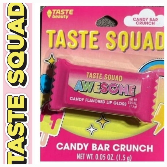 Taste Beauty | Makeup | 2 Taste Beauty X Candy Bar Crunch Flavored Lip ...